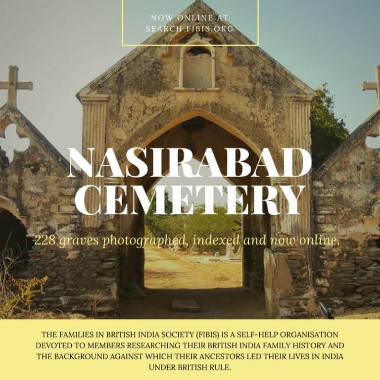 Nasirabad Cemetery | Families in British India Society