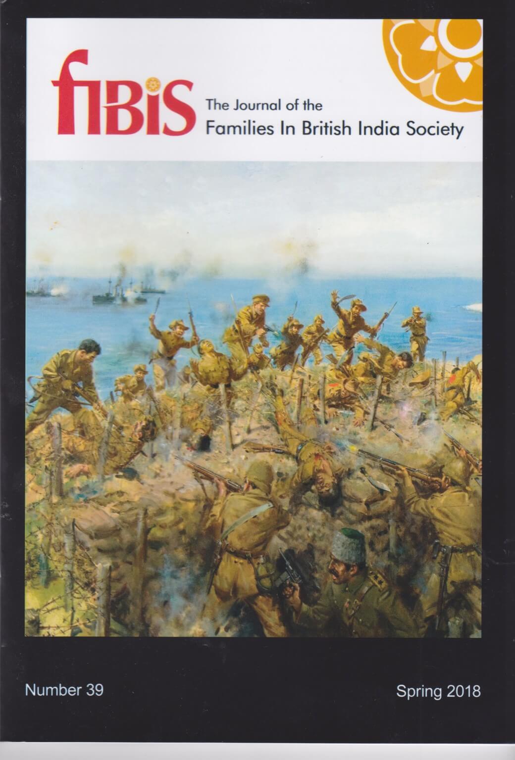 FIBIS Journal 39 (Spring 2018)| Families in British India Society